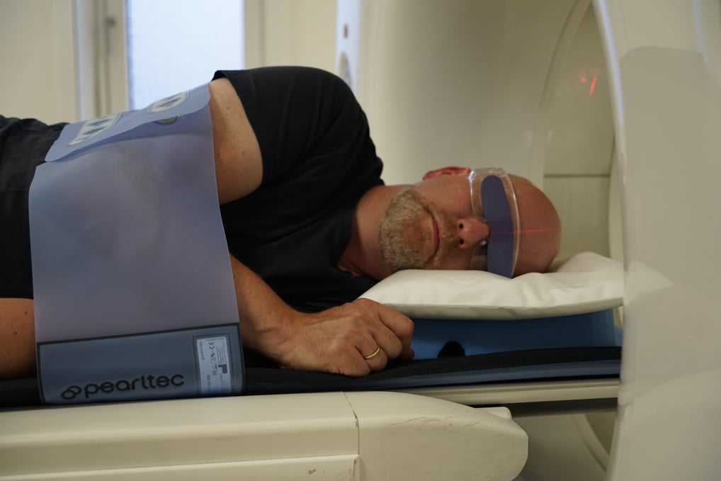 Head CT in lateral position, what if the standard can't be followed?